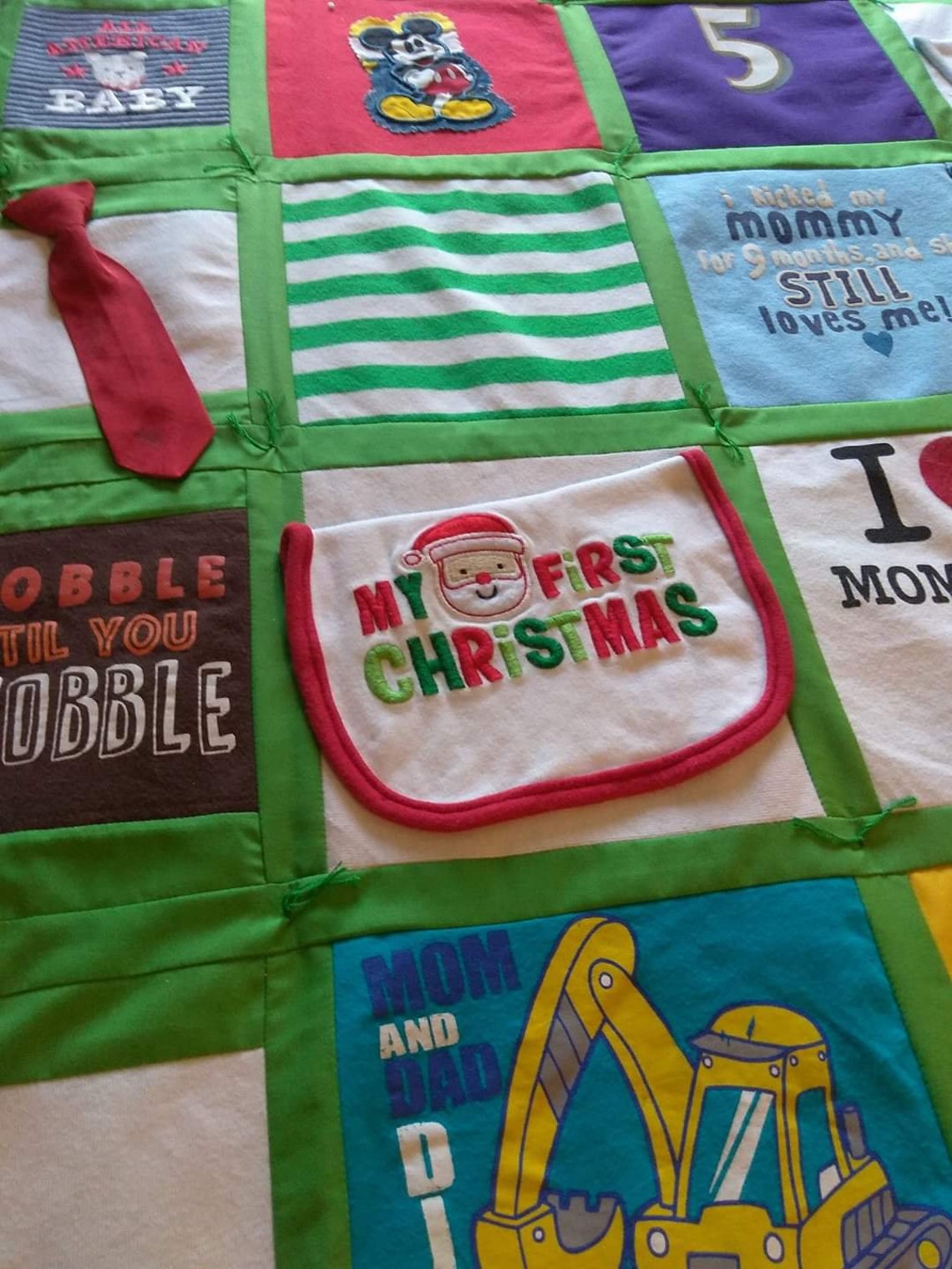 Memory Quilt From Baby Clothes - Etsy