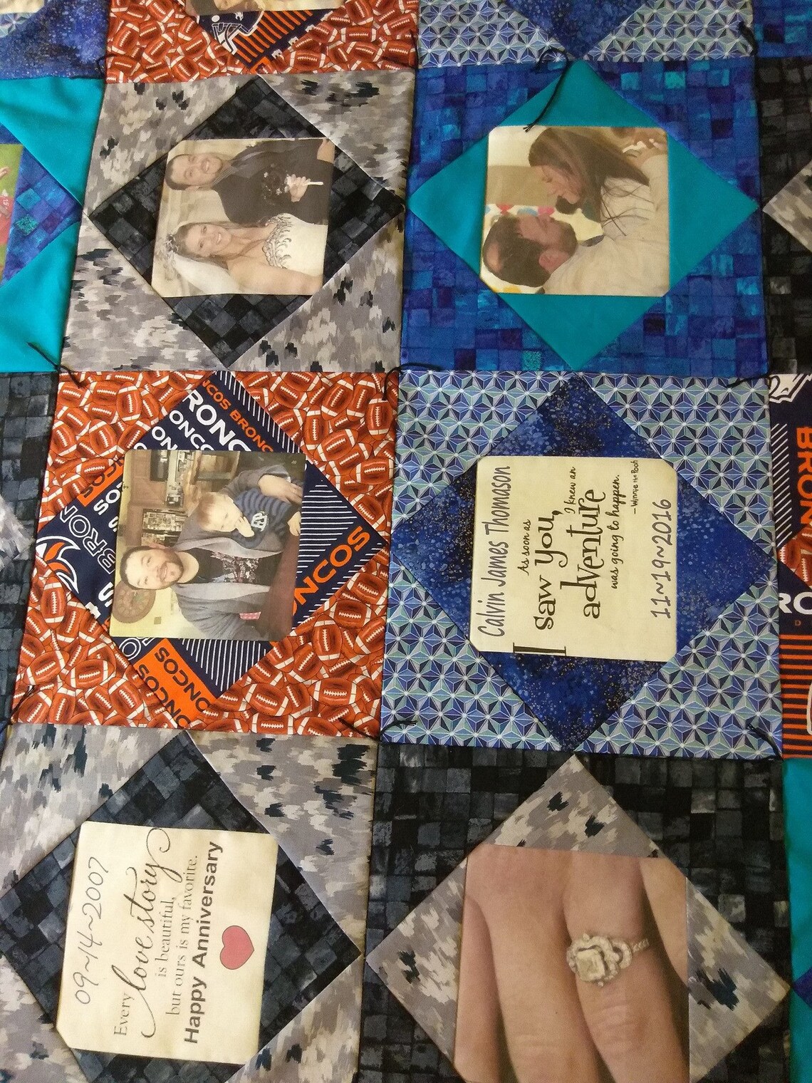 Custom Photo Quilt - Etsy