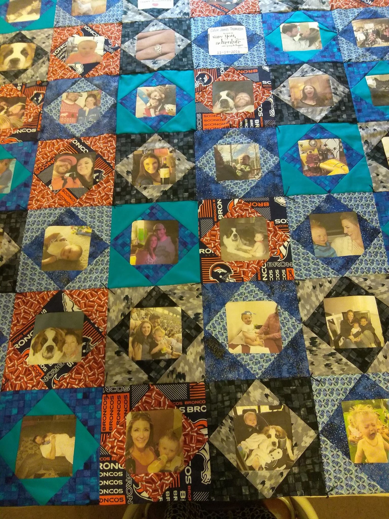 Custom Photo Quilt - Etsy