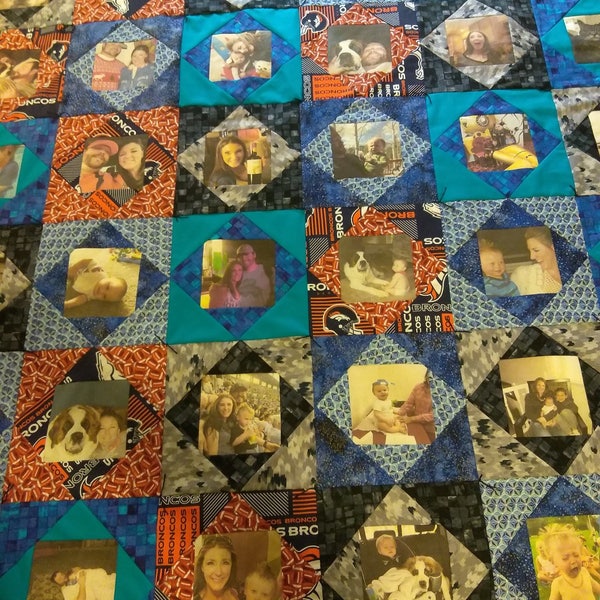 Photo Quilt - Etsy