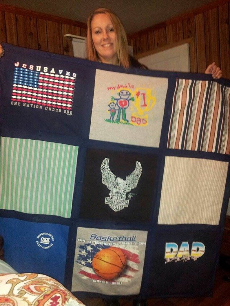 CUSTOM T-SHIRT QUILT - Etsy