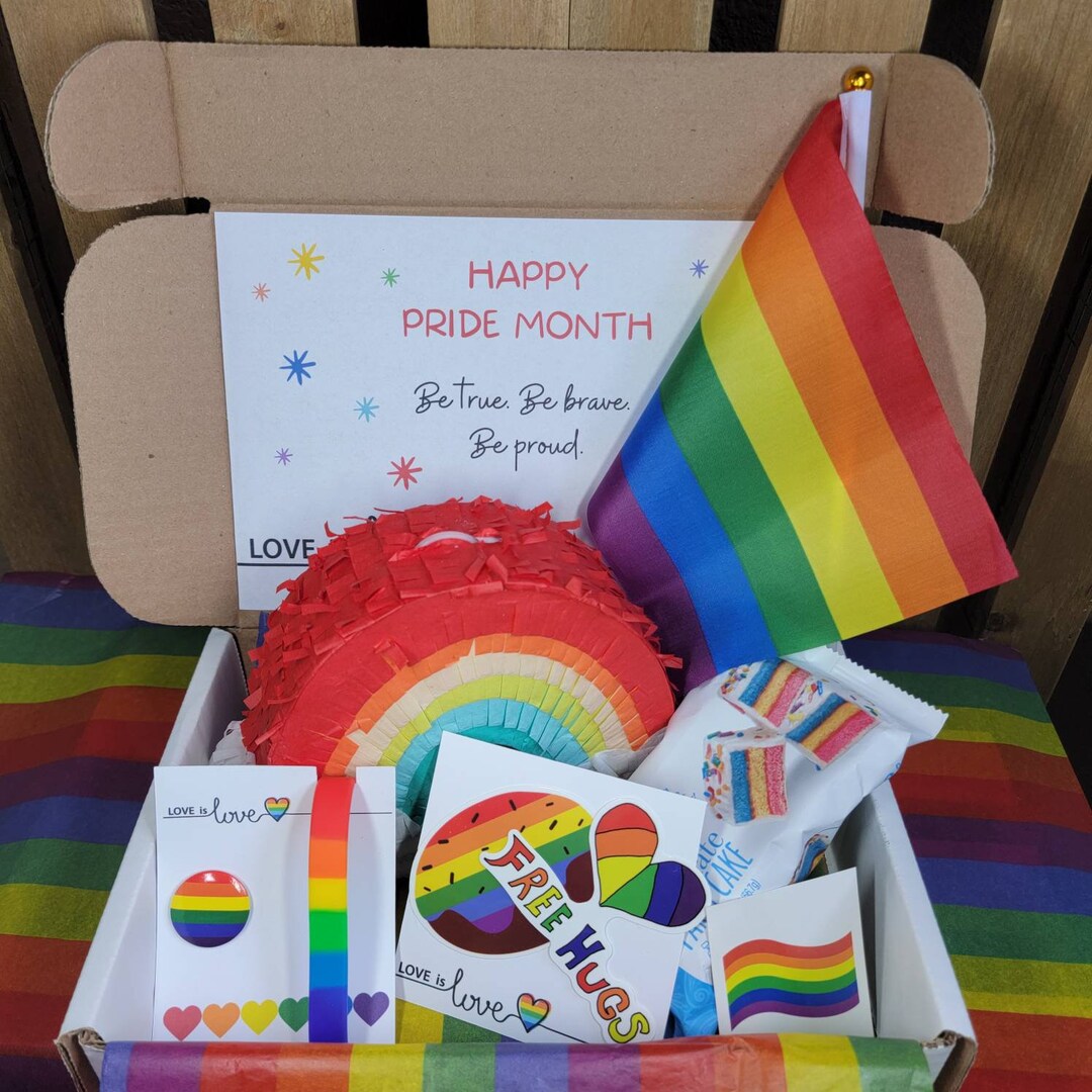 Happy Pride Box/lgbt Pride Box/pride Celebration Box/coming Out ...