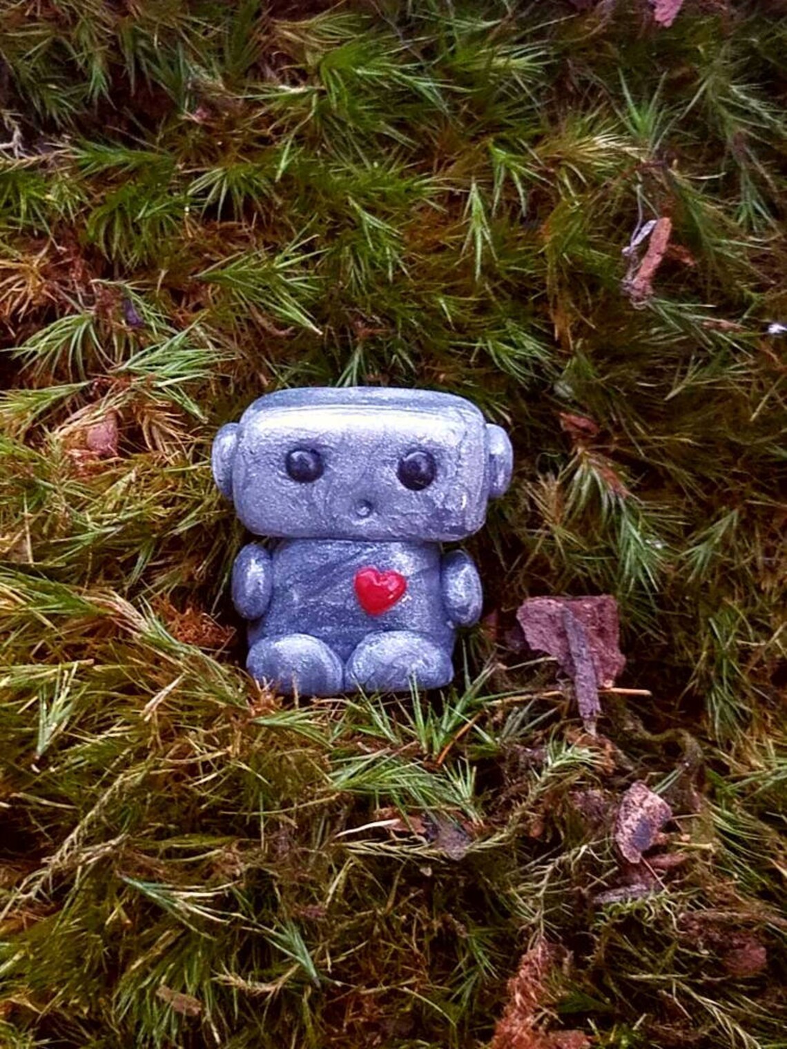 Tiny Robot Fairy Garden Robot | Etsy