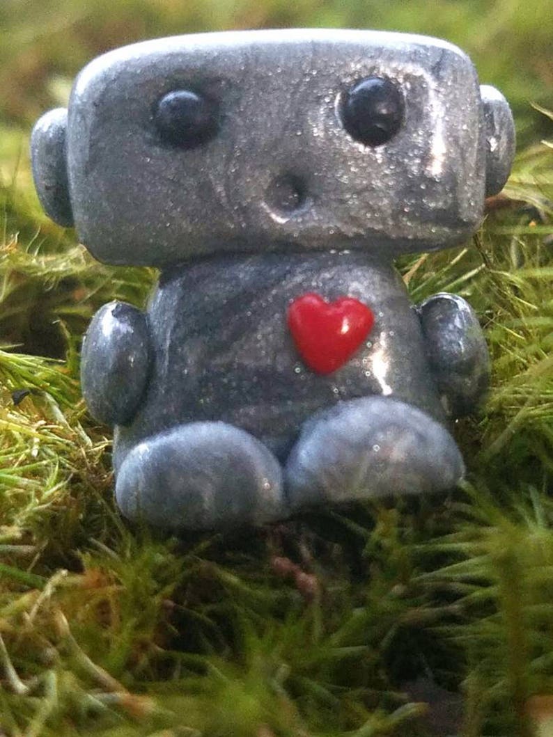 Tiny Robot Fairy Garden Robot | Etsy