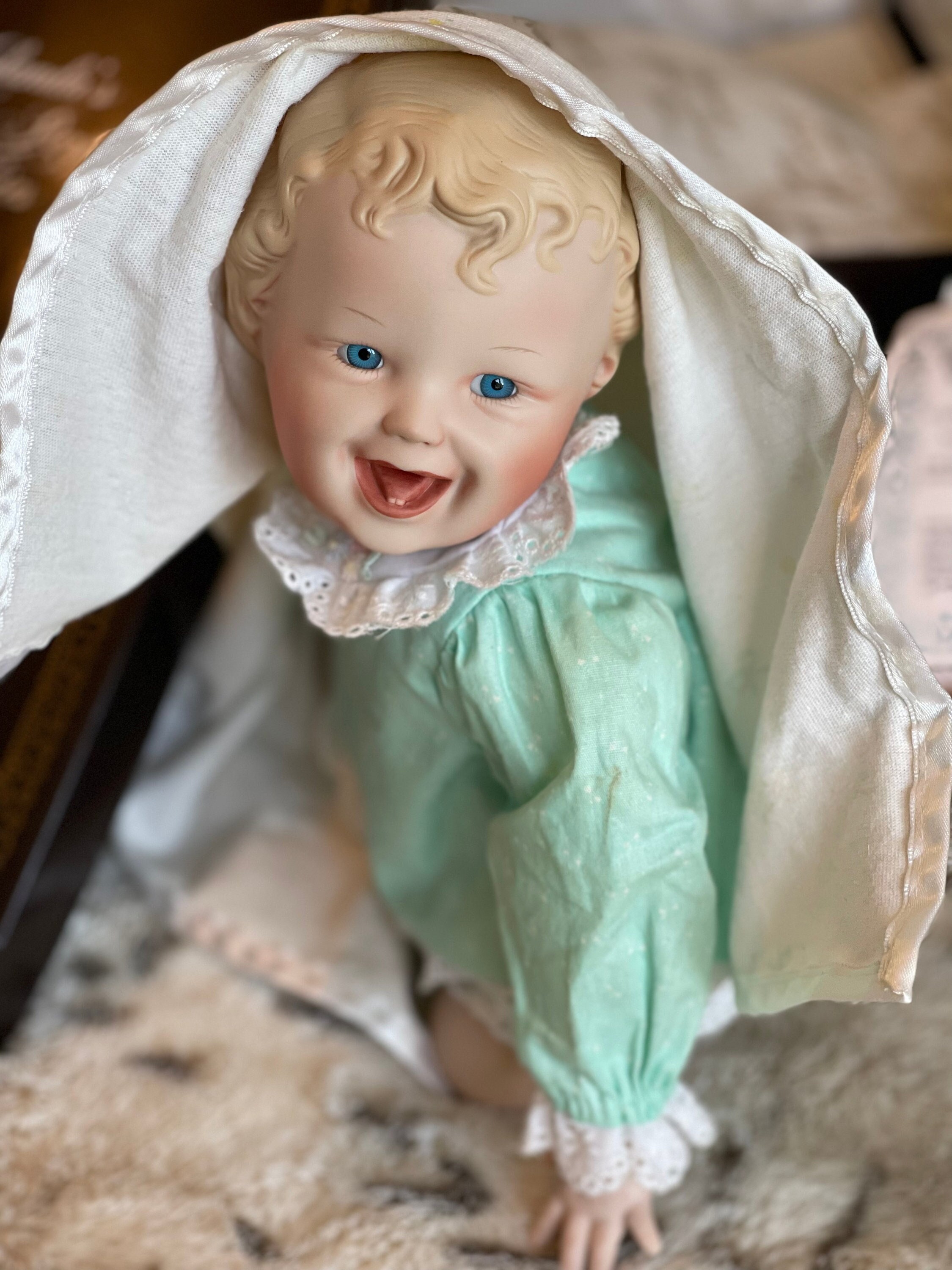 Jessica - Vintage Porcelain Doll From "picture Perfect Babies ...