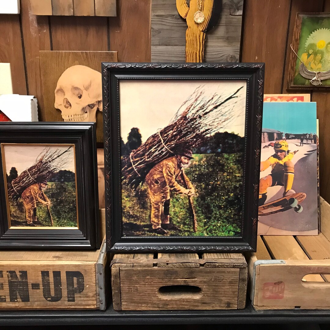 Led Zeppelin IV Album Art Framed Handmade Wood Poster 11x14 - Etsy