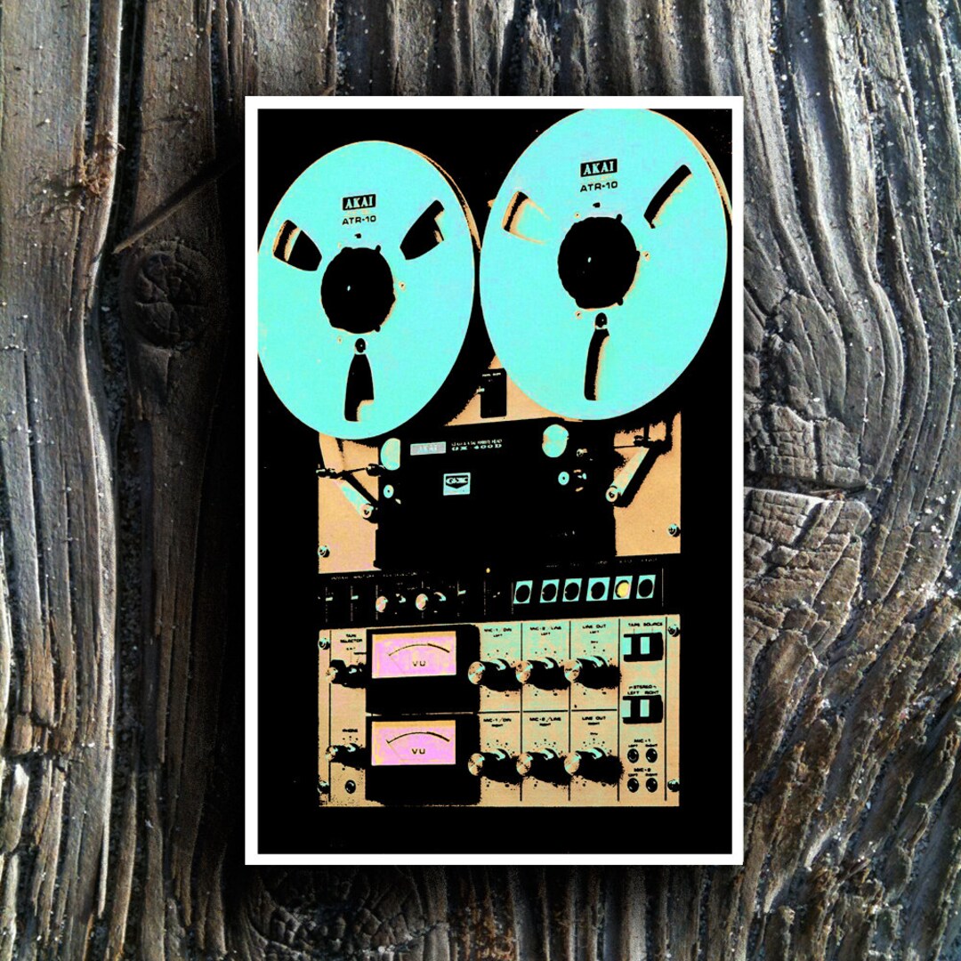 Akai Reel to Reel 11x17 Limited Edition Poster Print - Etsy
