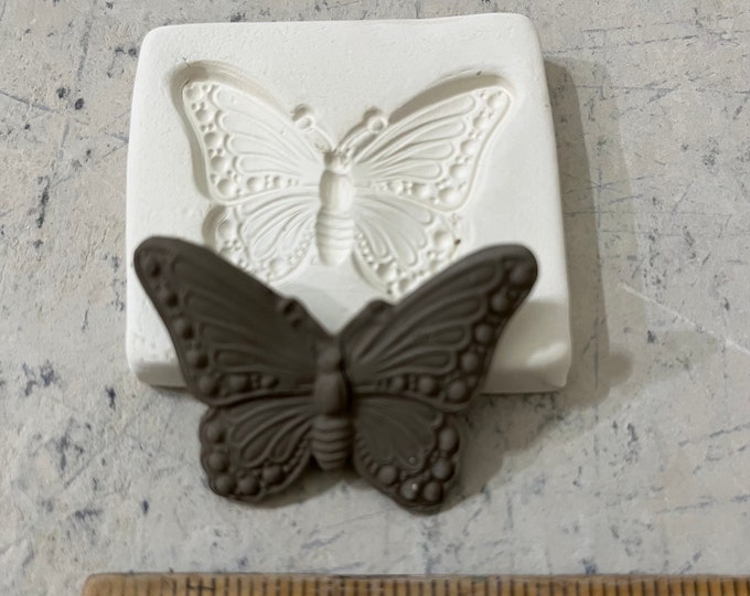 B1 Clay Sprig Mold Butterfly Pottery Press Mold Relief Mold or Sprig ...