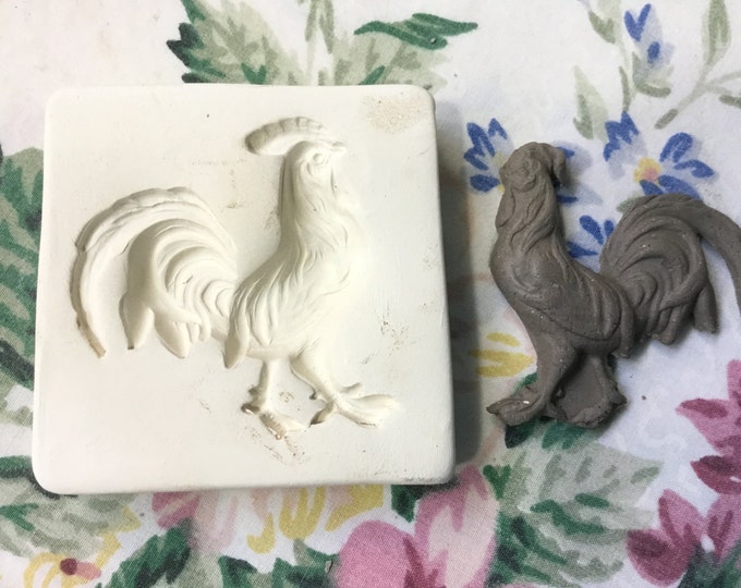 HB Clay Sprig Mold - Chicken Hen Pottery Press Mold - Push Mold or ...