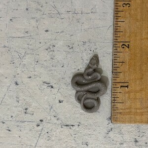 SC Snake Coiled Pottery Press Mold Relief Mold or Sprig Mold Bisque ...