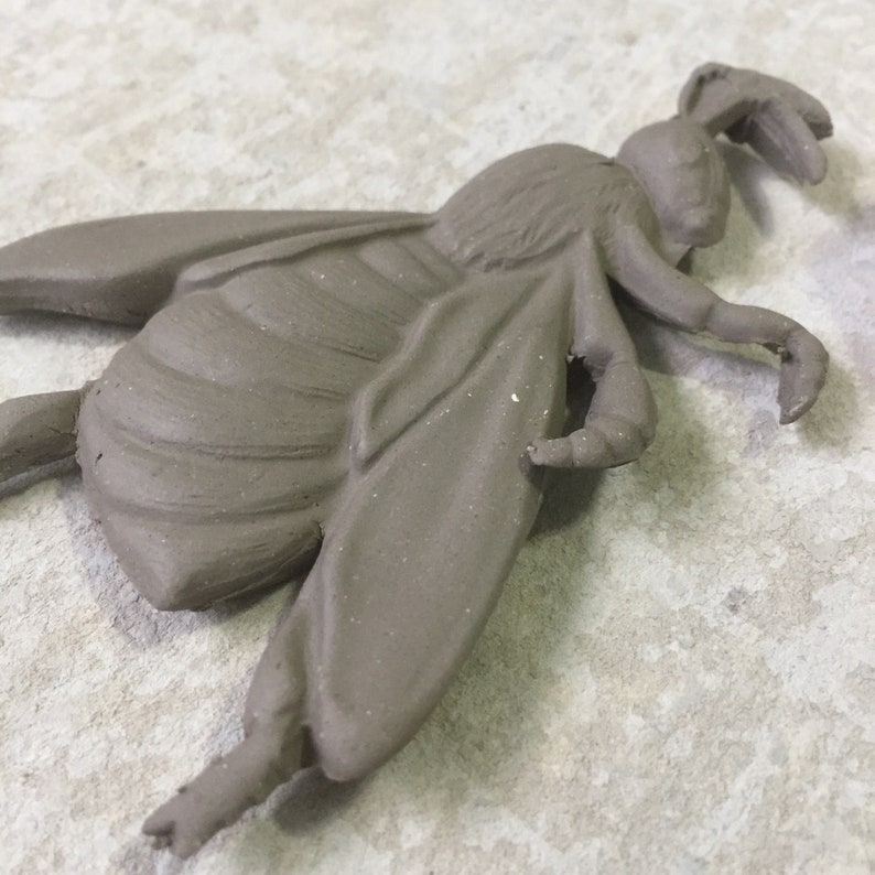 BF Flying Bee Pottery Press Mold Relief Mold or Sprig Mold Bisque Clay ...