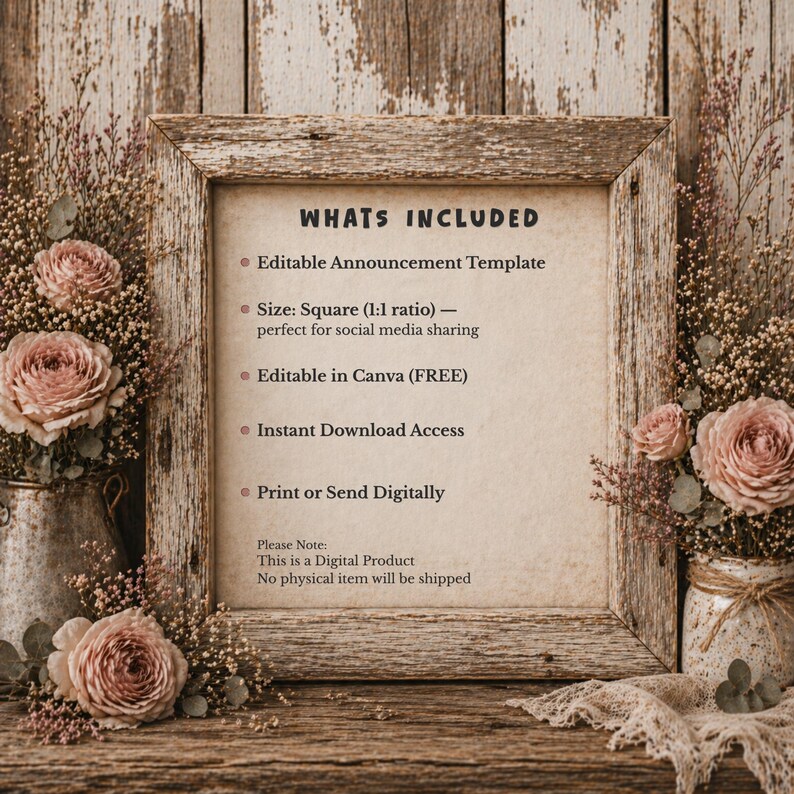 Marine Baby Reveal Template | Military Pregnancy Announcement (digital ...