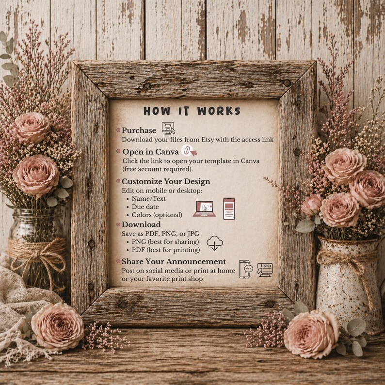 Marine Baby Reveal Template | Military Pregnancy Announcement (digital ...
