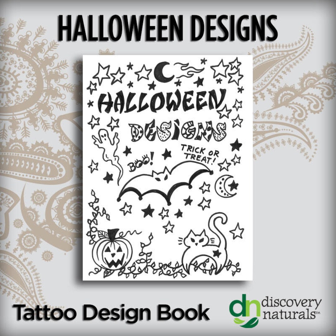 Halloween Design Book - Etsy