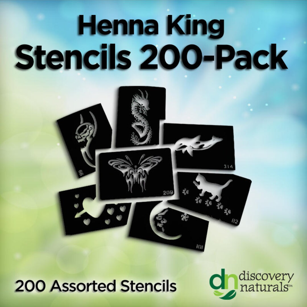 200 Assorted Stencils - Etsy