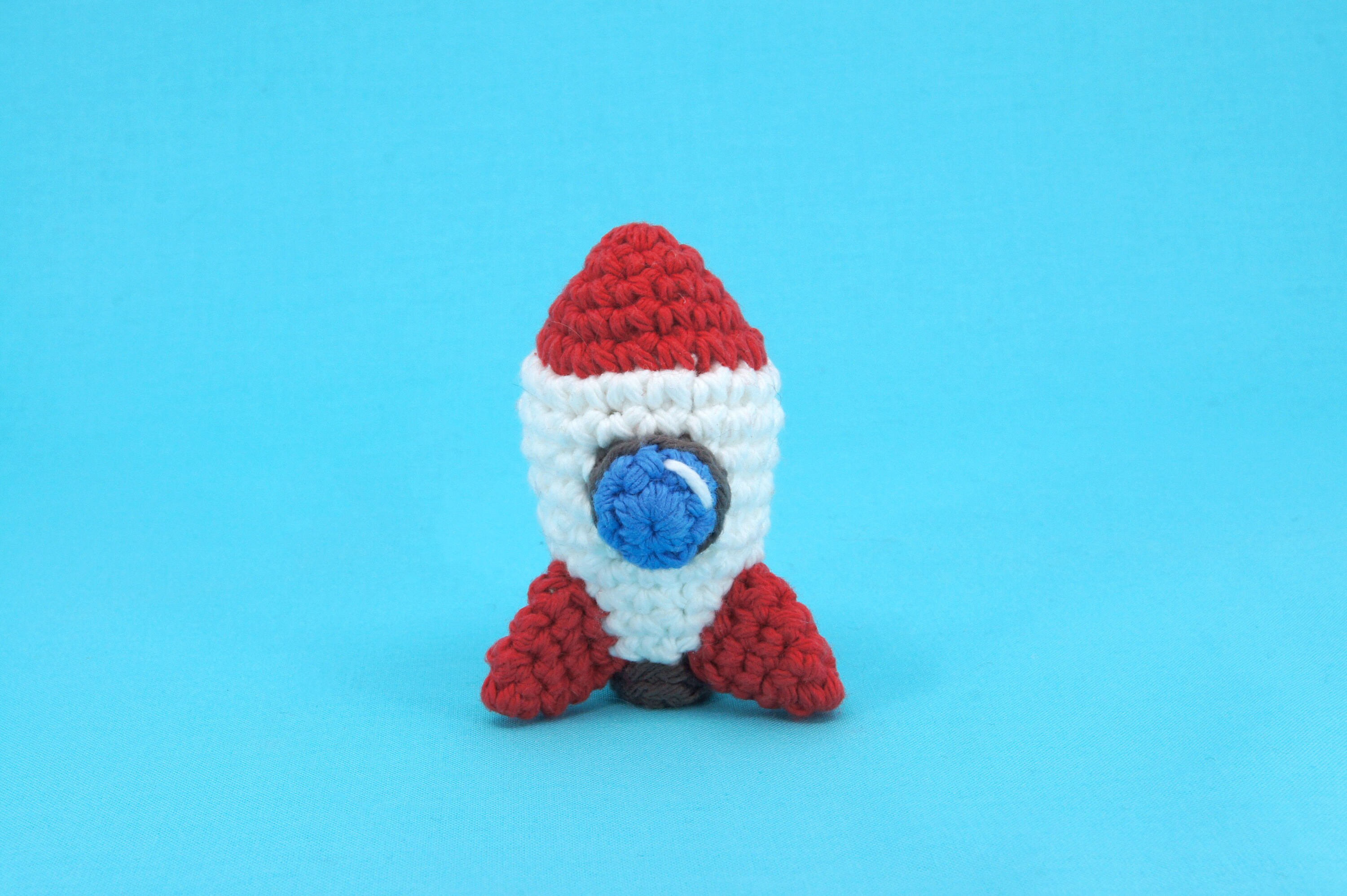 Crocheted Rocket Space Ship Beginner PDF and Video Crochet | Etsy