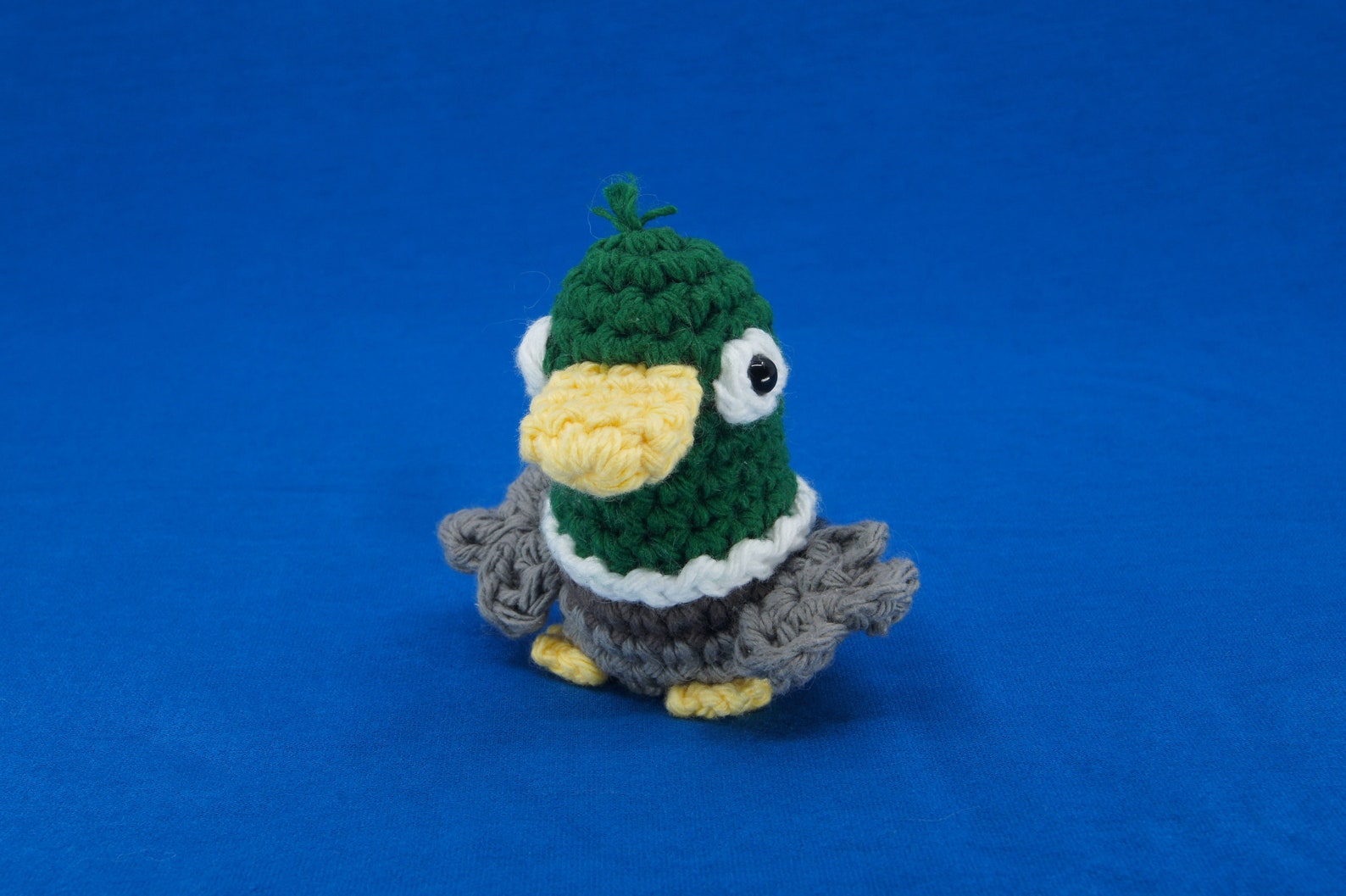Crocheted Duck Birb secret Agent Bird PDF and Video Crochet - Etsy