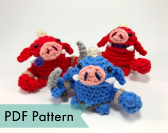 The Legend of Zelda Crocheted Amigurumi Finger Puppet PDF | Etsy