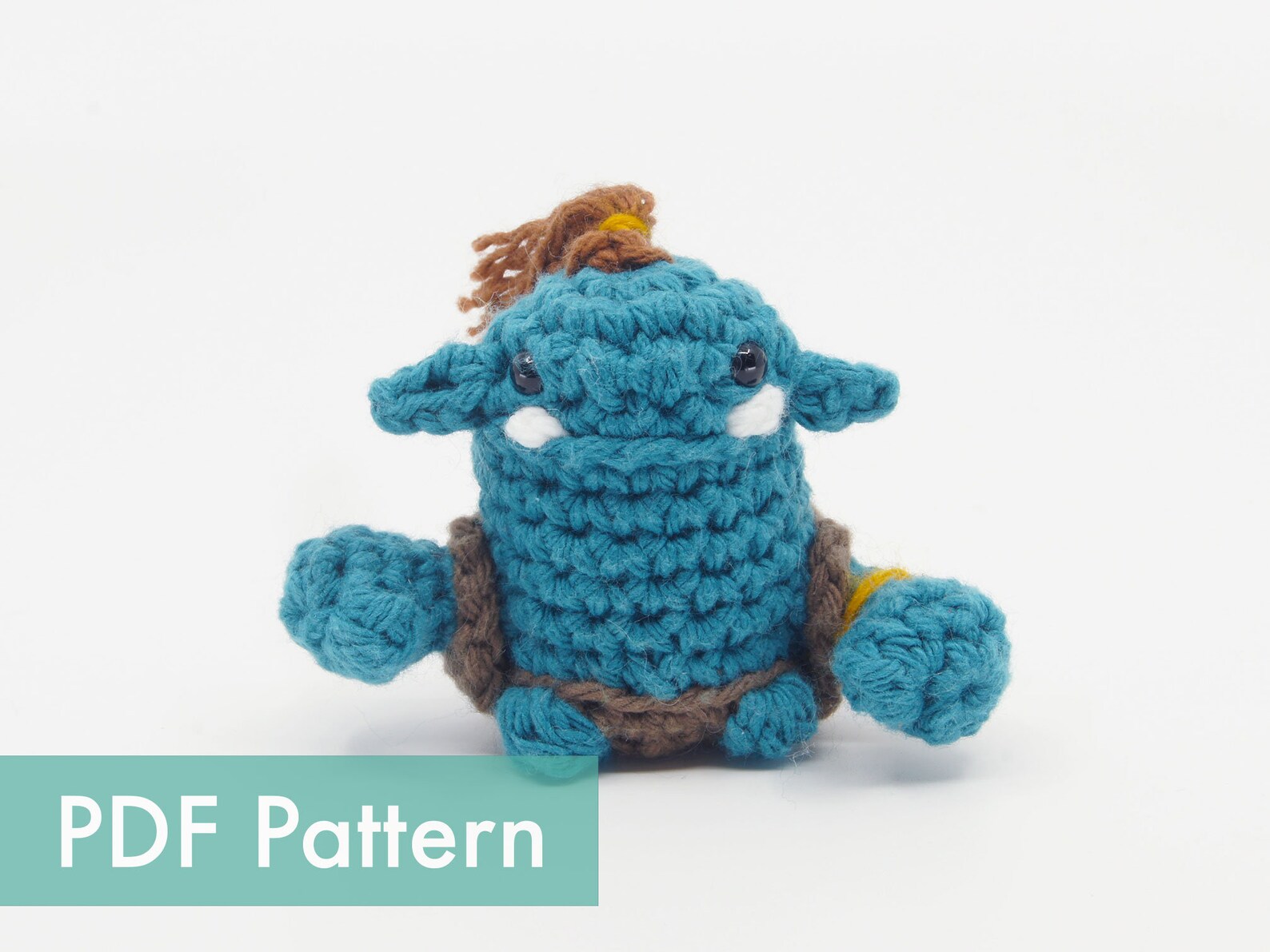 Crocheted Orc Amigurumi PDF Pattern | Etsy