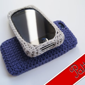 SALE Crocheted Iphone 4 / 4s and 5 / 5s Case / Cover Pattern - Etsy