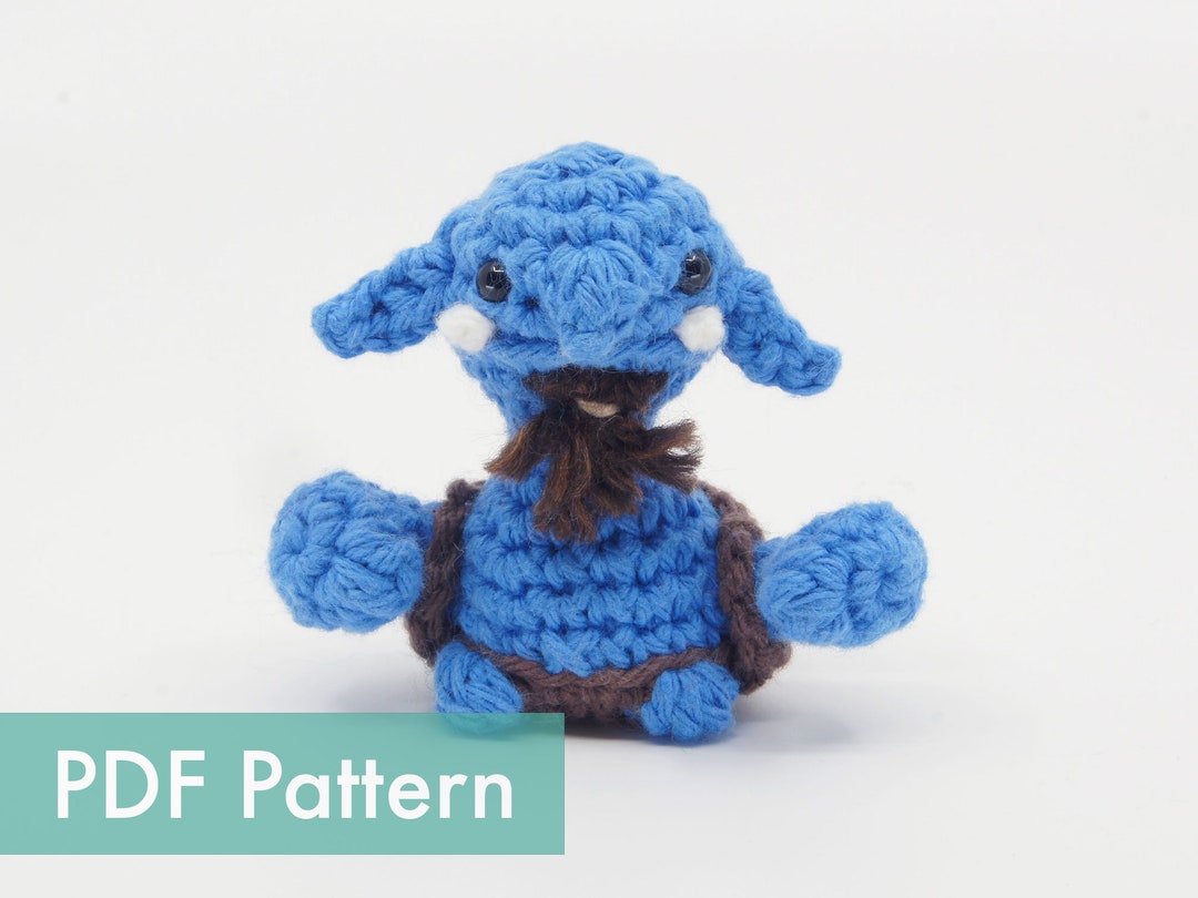 Crocheted Troll Amigurumi PDF Pattern - Etsy
