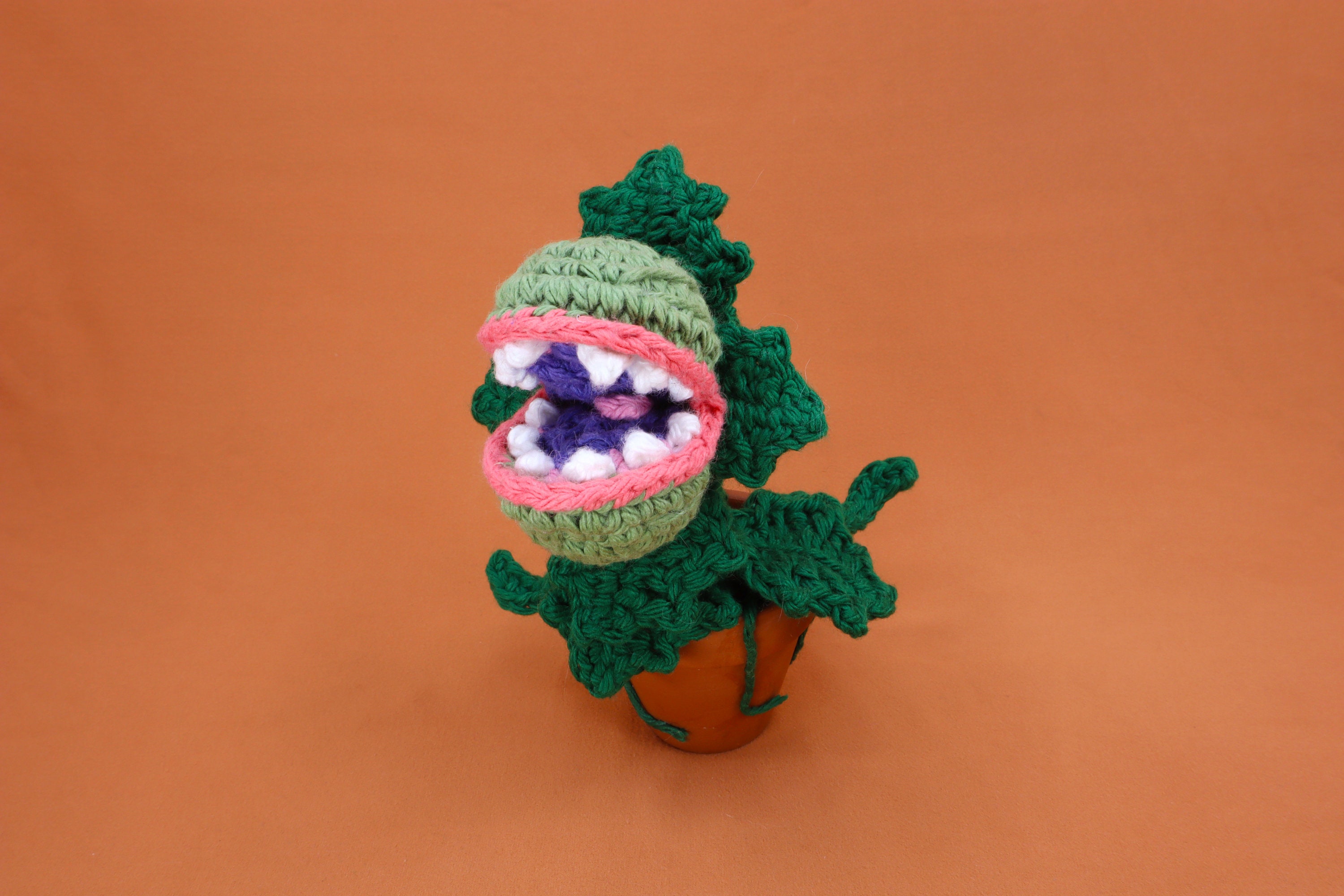 Crocheted Carnivorous Alien Plant (aka Audrey 2) Amigurumi PDF Pattern ...