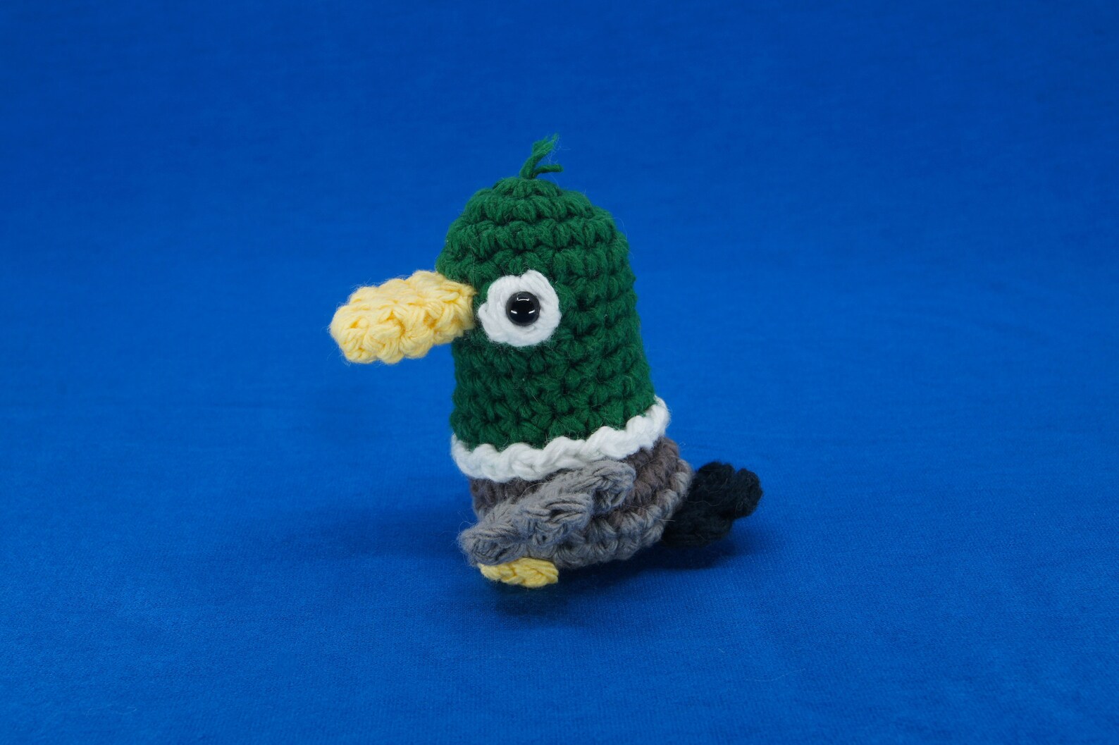 Crocheted Duck Birb secret Agent Bird PDF and Video Crochet - Etsy