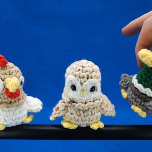 Crocheted Duck Birb (secret Agent Bird) PDF and Video Crochet Pattern ...