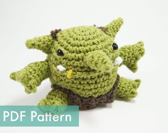 Crocheted Orc Amigurumi PDF Pattern - Etsy