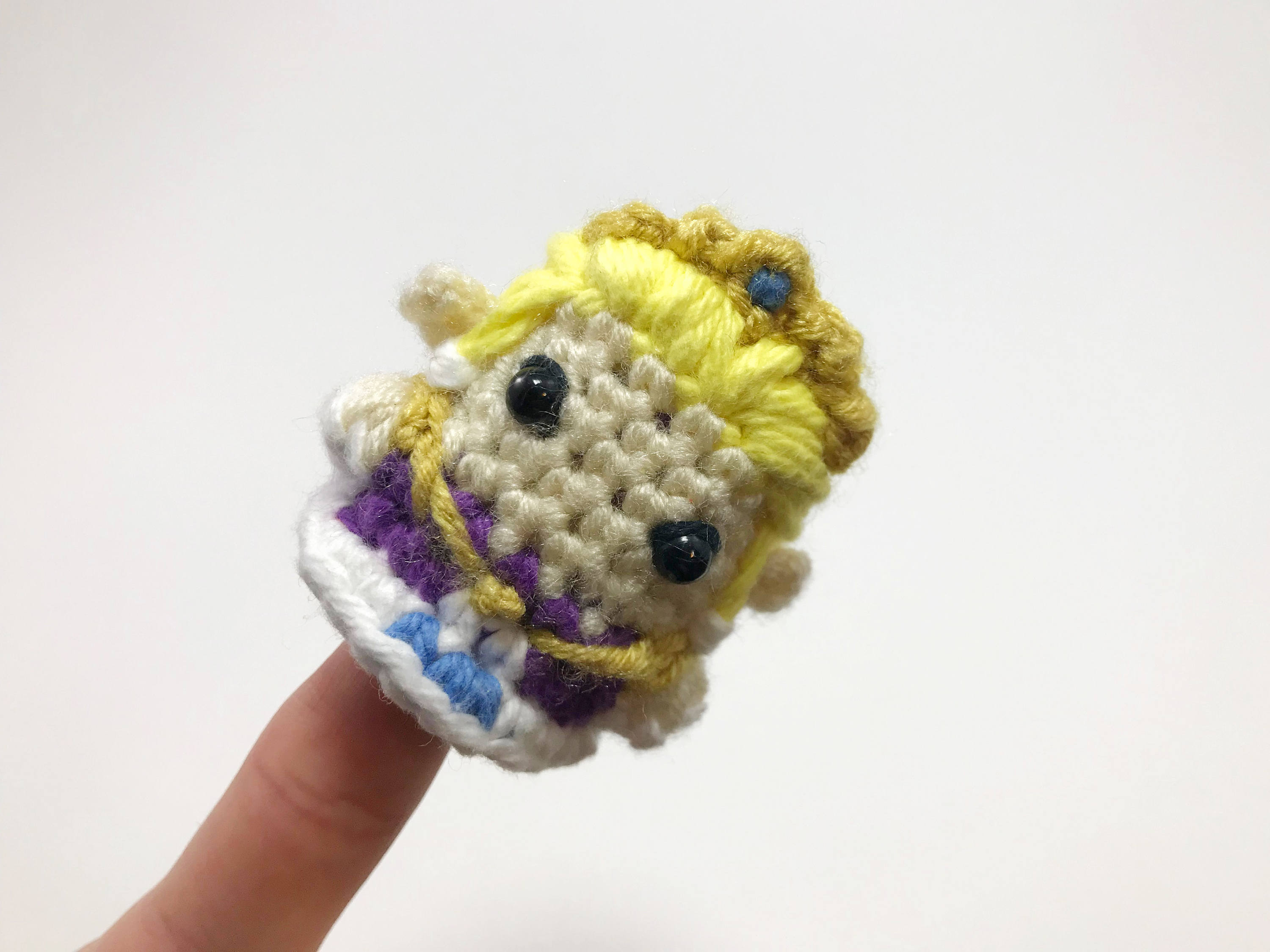 The Legend of Zelda Crocheted Amigurumi Finger Puppet PDF | Etsy