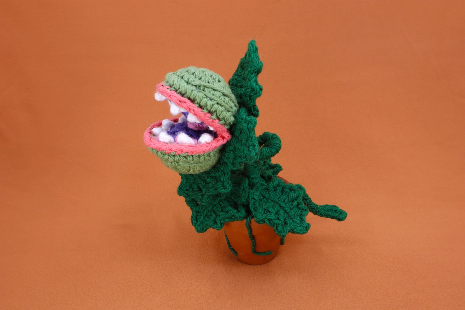 Crocheted Carnivorous Alien Plant (aka Audrey 2) Amigurumi PDF Pattern ...