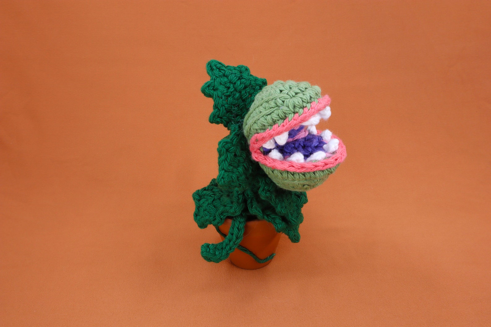 Crocheted Carnivorous Alien Plant (aka Audrey 2) Amigurumi PDF Pattern ...