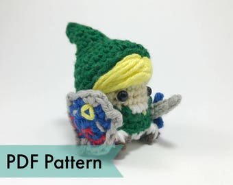 The Legend of Zelda Crocheted Amigurumi Finger Puppet PDF | Etsy