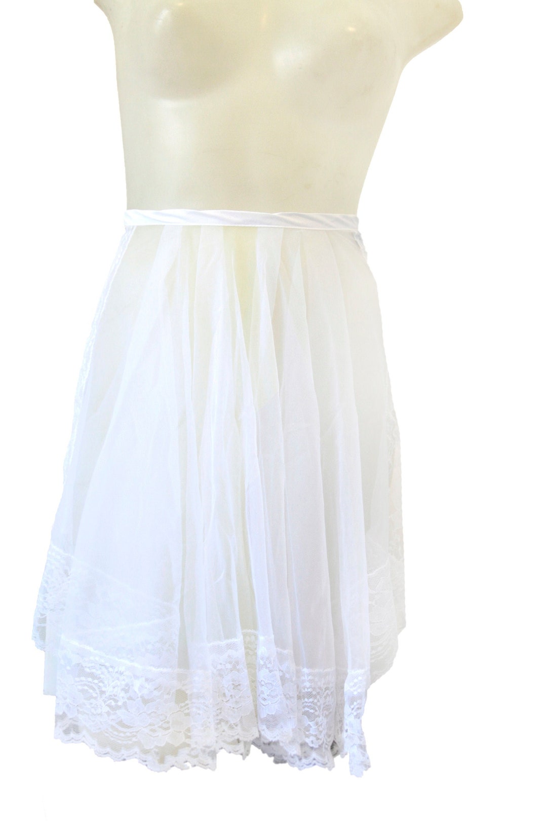 White Vintage Lace Apron - Etsy