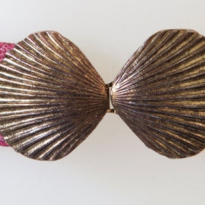 Bronze Seashell Clasp Buckle With 3 Belts - Etsy