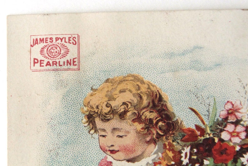 James Pyle's Pearline Washing Compound Card - Etsy