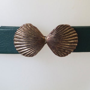Bronze Seashell Clasp Buckle With 3 Belts - Etsy
