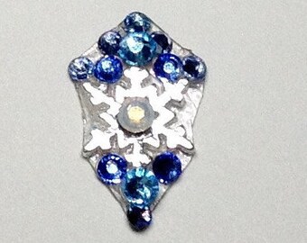 Pale Pink & Purple Swarovski Crystal Bindi | Etsy