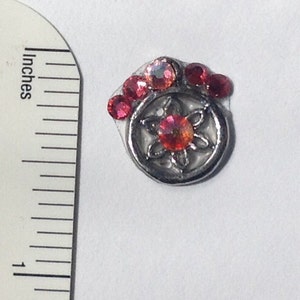 Pink & Peach Swarovski Crystal Bindi - Etsy