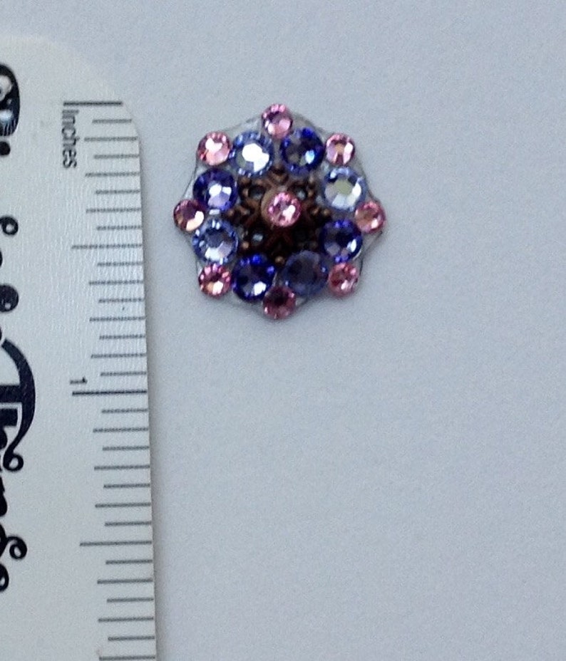 Pale Pink & Purple Swarovski Crystal Bindi - Etsy