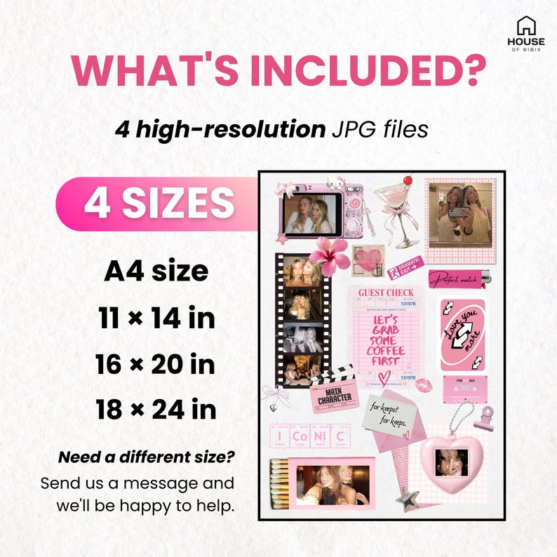 Editable Pink Matchbox Template | Friendship Keepsake | Canva Digital ...