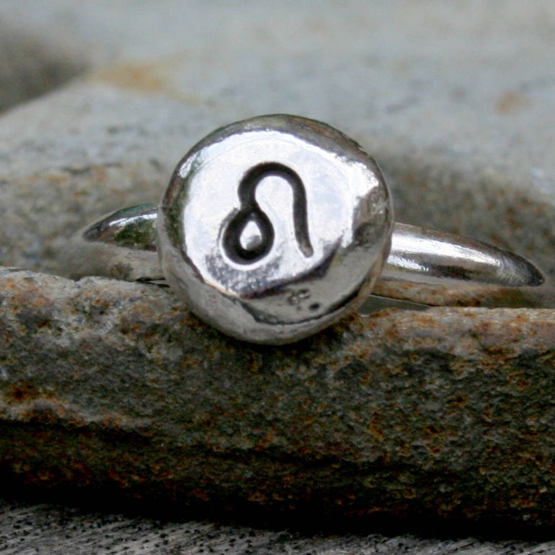 Custom Zodiac Ring - Sterling Silver Astrology Ring - Etsy