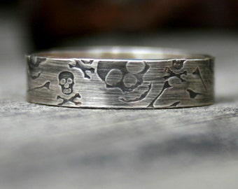 QR Code Titanium Ring - Etsy