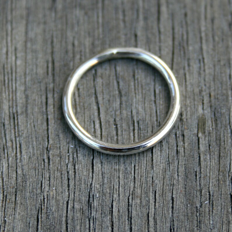 Sterling Silver Stacking Ring - Etsy