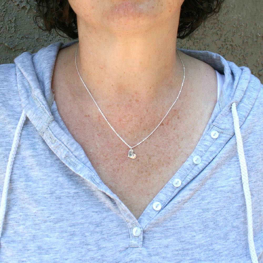 Personalized Jewelry Sterling Silver Necklace Custom | Etsy