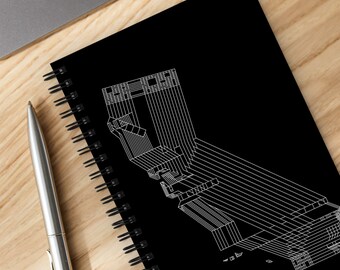 Black and White Notebook - Etsy