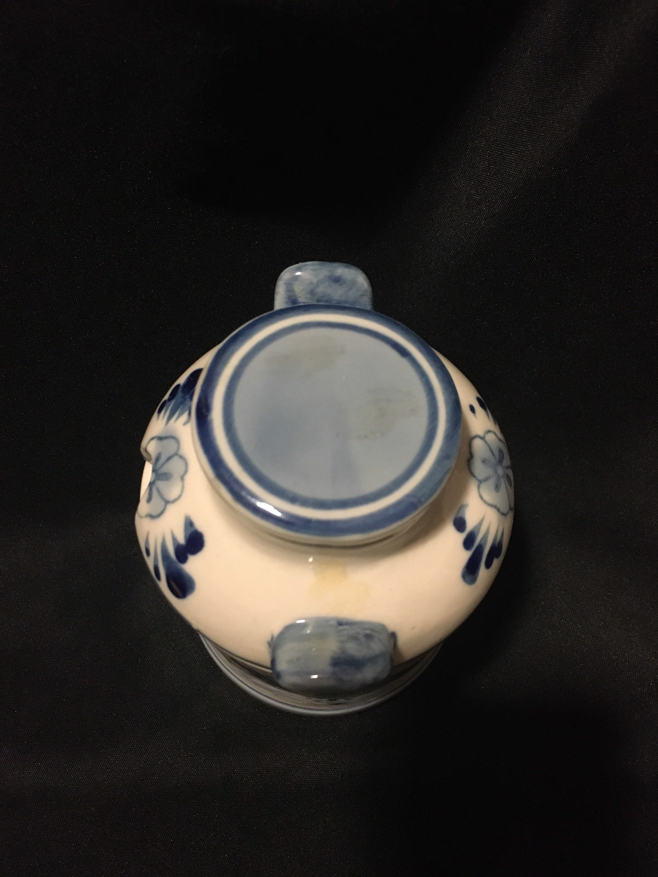 Delft Blue Mustard Pot Handpainted Designed by TS Holland - Etsy