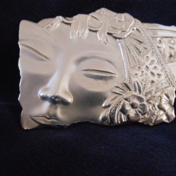 Face Brooch - Etsy