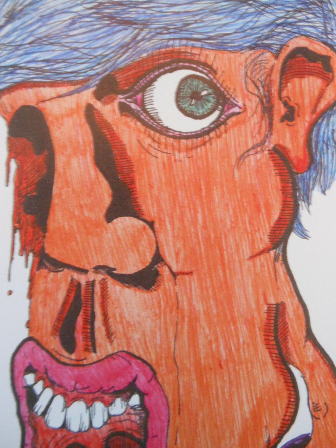 Self Portrait by Ben Stone Art - Etsy