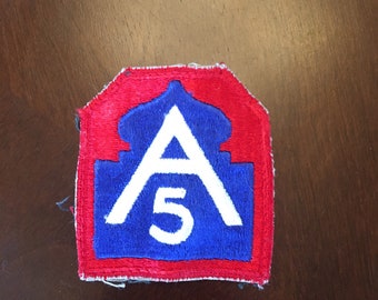 5th Army Patch - Etsy